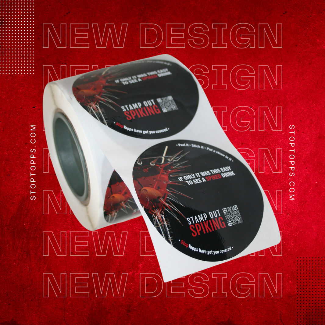 The Original StopTopps - Because drink spiking stinks