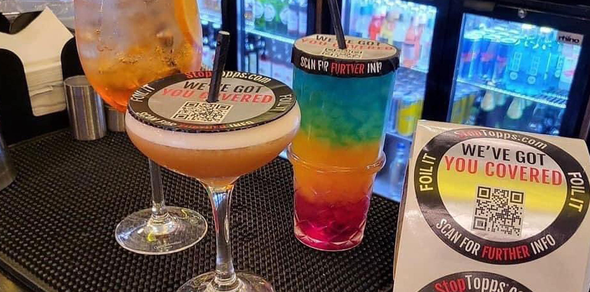 The Original StopTopps - Because drink spiking stinks